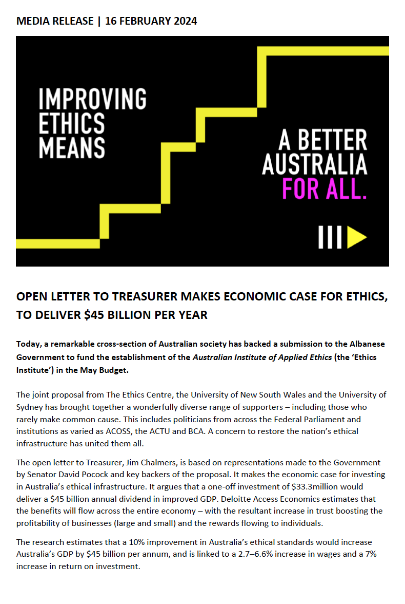 Homepage - The Ethics Institute